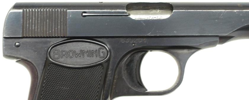 Browning 1955 .380 ACP caliber pistol. Old model Browning. (pr4489 ...