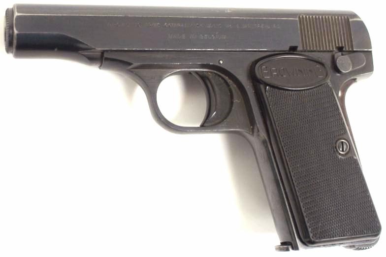 Browning 1955 .380 ACP caliber pistol. Old model Browning. (pr4489 ...