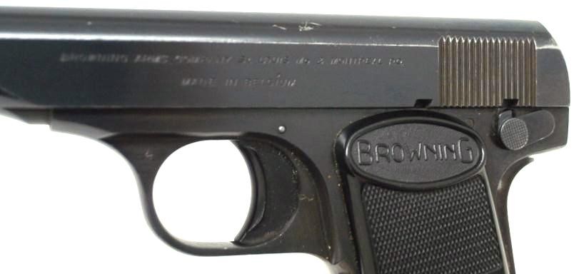 Browning 1955 .380 ACP caliber pistol. Old model Browning. (pr4489 ...
