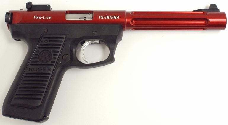 Tactical Solutions Pac-Lite .22 LR caliber pistol customized Ruger with ...