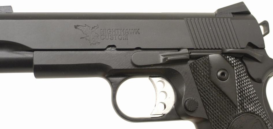 Nighthawk Talon II .45 ACP caliber pistol Commander size titanium frame ...