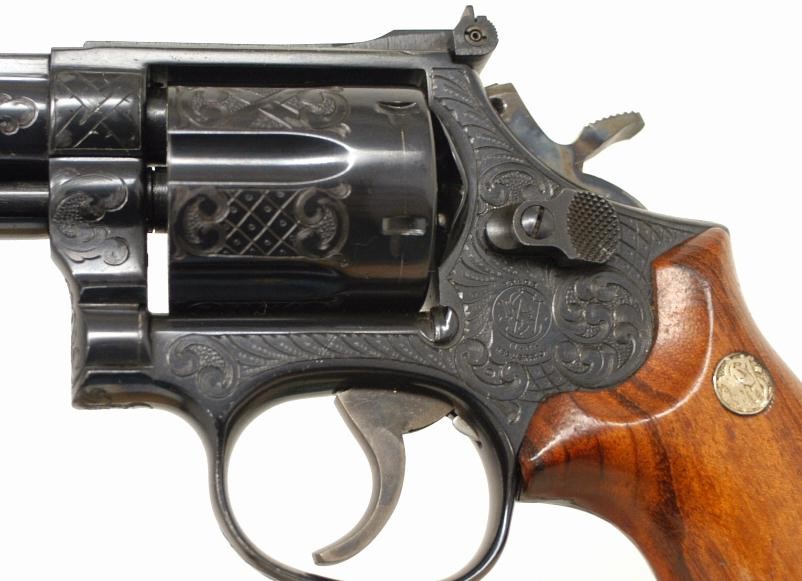 Smith & Wesson Model 586 .357 Magnum caliber revolver. Scarce factory ...