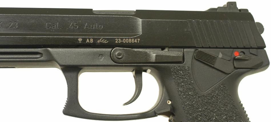 Heckler & Koch Mark 23 Socom .45 ACP caliber pistol. Excellent ...