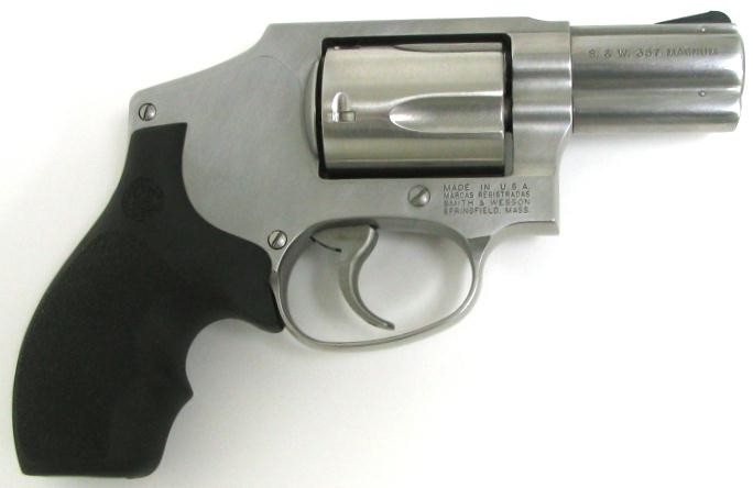 Smith & Wesson Model 640-1 .357 Magnum caliber revolver. Older model ...