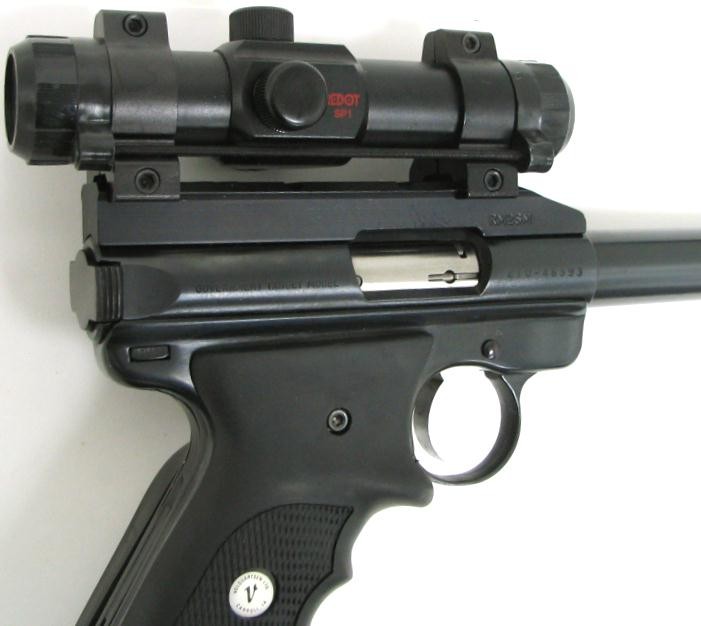 Ruger Mark II Government Target .22 LR caliber pistol with Red Dot ...