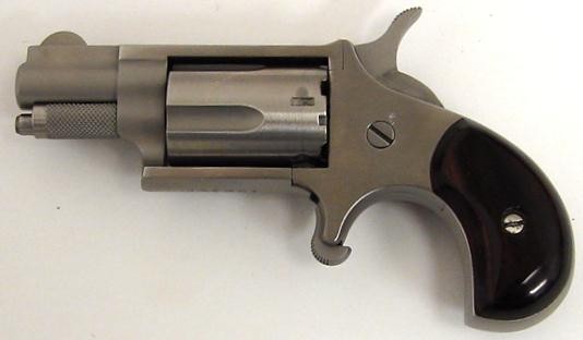 North American Arms Mini .22 LR caliber revolver. Stainless steel ...