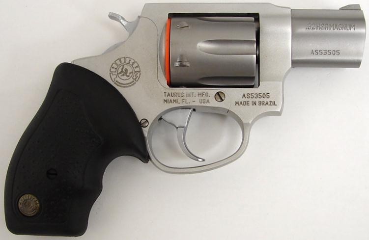 Taurus 731 Ultra-Lite .32 H&R Magnum caliber revolver. 2 stainless ...
