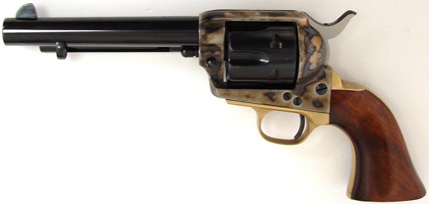 Uberti Regulator .45 LC/ACP caliber revolver. Dual cylinder model in ...