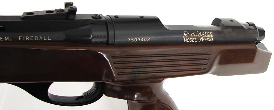 Remington XP-100 .221 Fireball caliber pistol. Single shot hunting ...