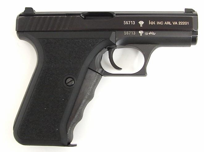 Heckler & Koch P7 PSP 9mm Para caliber pistol. Early commercial model ...