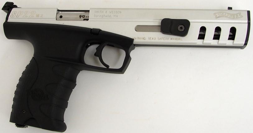 Walther SP22 M2 .22 LR caliber pistol. Special Target model. New ...