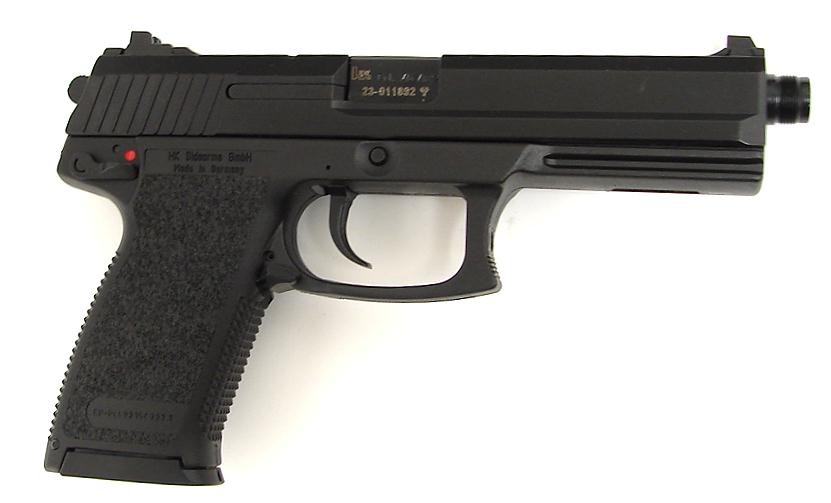 Heckler & Koch Mark 23 Socom .45 ACP caliber pistol. Hard to find out ...