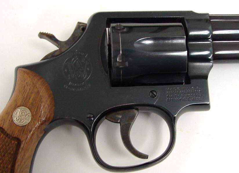 Smith & Wesson 581 .357 magnum caliber revolver. Scarce service model ...
