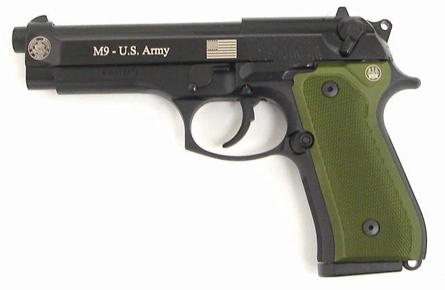 Beretta M9 9mm Para caliber pistol. U.S. Army Special Edition with ...