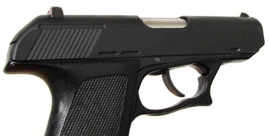 Heckler & Koch P9S 9mm Para caliber pistol. German Police service gun ...