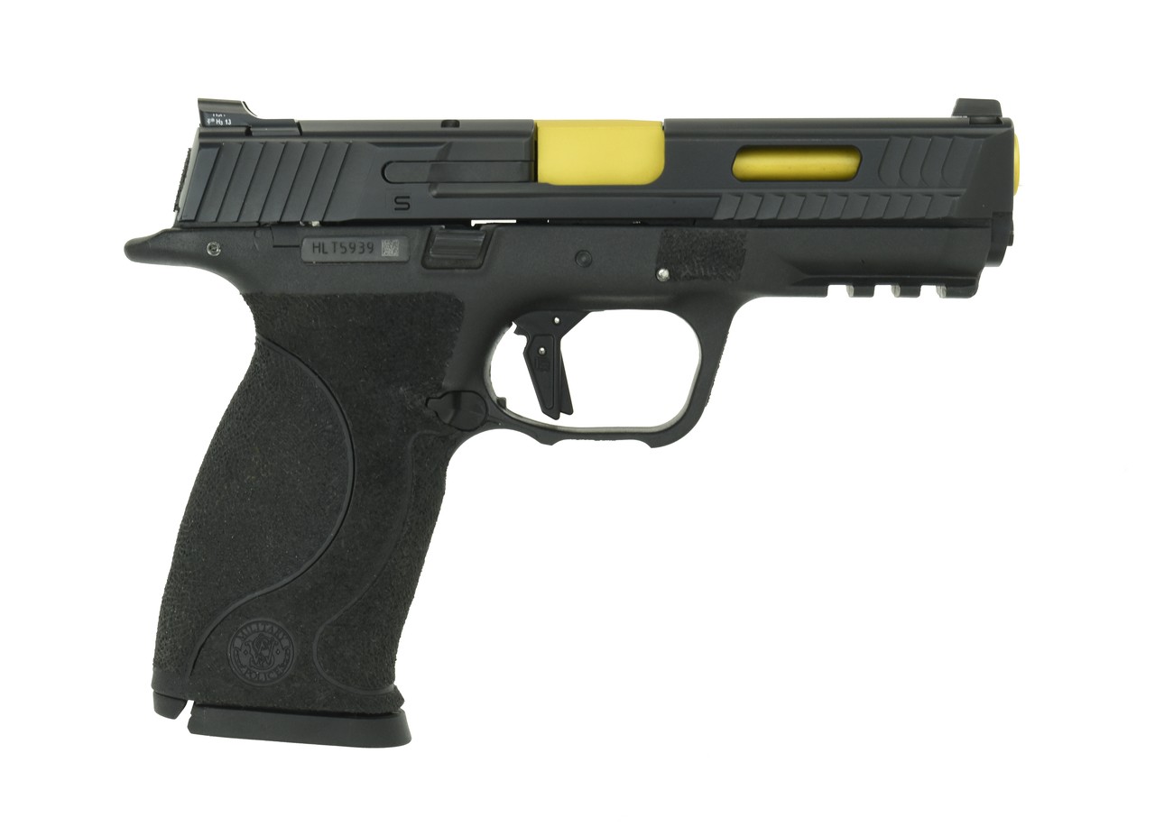 Smith & Wesson M&P9 Salient Custom 9mm caliber pistol for sale.