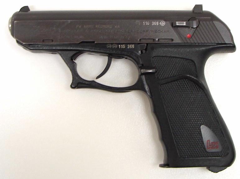Heckler & Koch P9S 9mm caliber pistol. Police service gun in very good ...