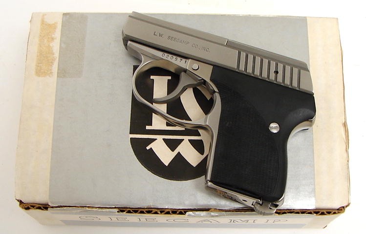 Seecamp LWS 32 .32 ACP caliber pistol Premium grade pocket pistol like ...