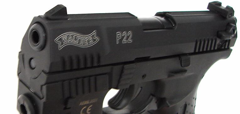 Walther P22 .22 LR caliber pistol with factory laser and 2 mags. New ...