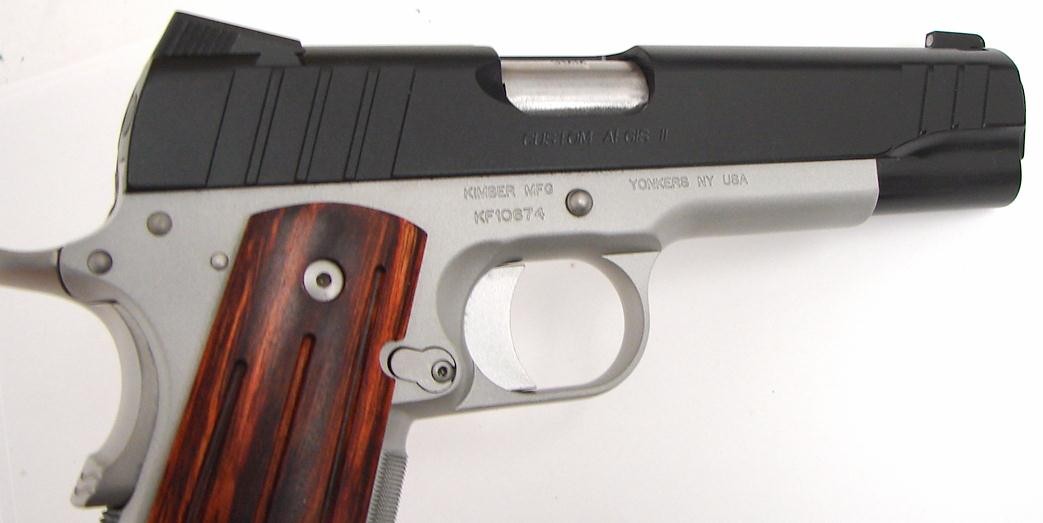 Kimber Custom Aegis II 9mm caliber pistol. Full size custom 9mm with ...