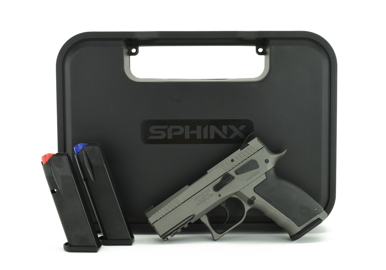 Sphinx SDP Compact 9mm caliber pistol for sale.