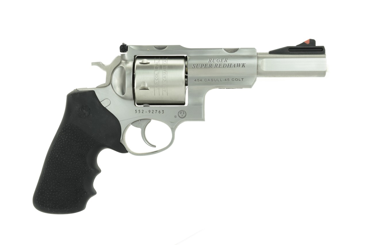 Ruger Super Redhawk .454 CASULL/45 LC caliber revolver for sale. New.