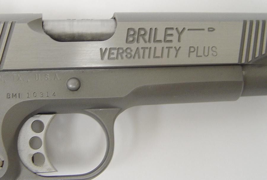 Briley Versatility Plus .45 ACP caliber pistol. Full size custom grade ...