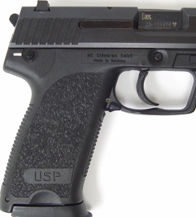 Heckler & Koch USP .45 ACP caliber pistol. Full size model with GG&G ...