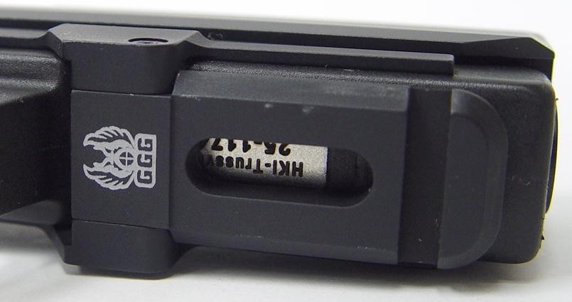 Heckler & Koch USP .45 ACP caliber pistol. Full size model with GG&G ...