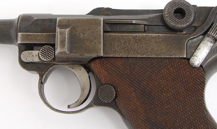 DWM P-08 9mm caliber luger. Model 1914 dated 1915. Good to very good ...