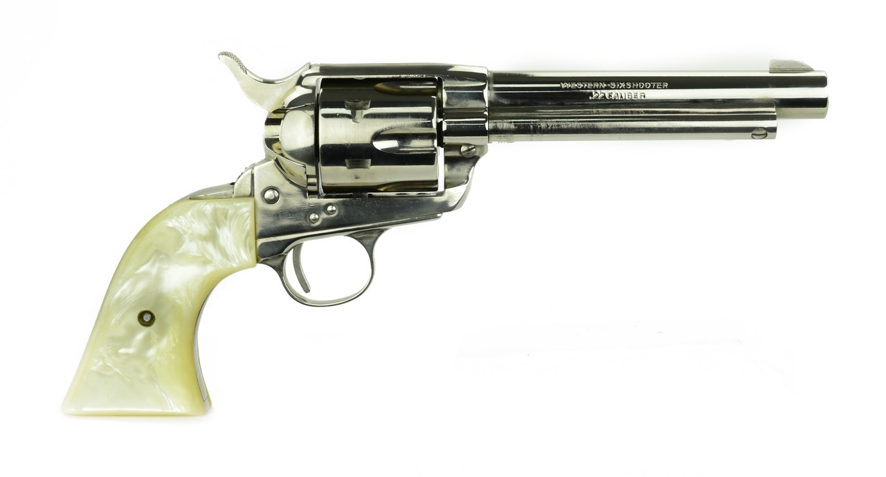 Sauer/Hawes Western Six Shooter .22 LR caliber revolver for sale.