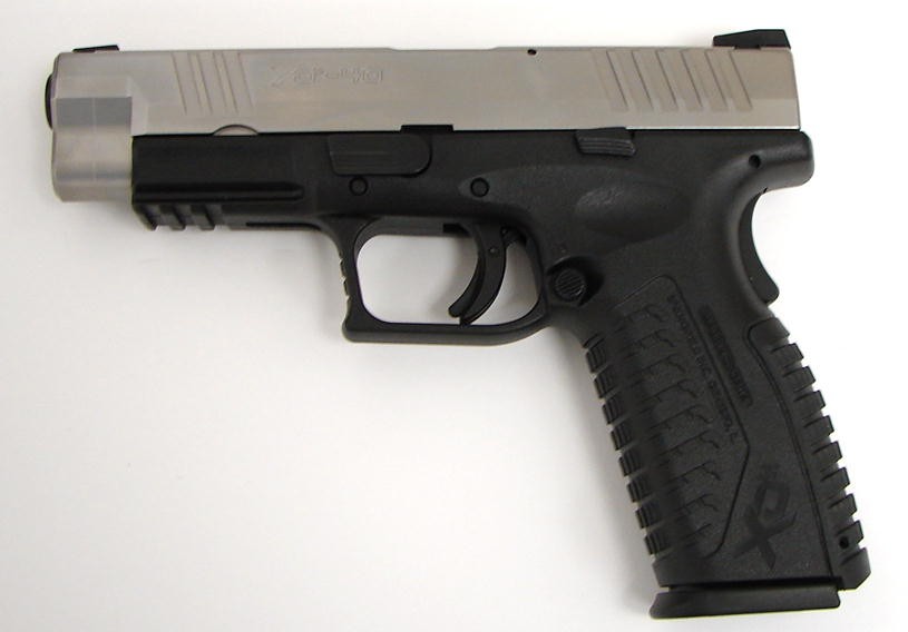 Springfield XDM .40 S&W caliber pistol. Excellent condition bi-tone ...