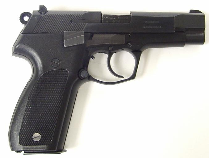 Walther P88 9mm caliber pistol. This is a 1980s vintage German made ...