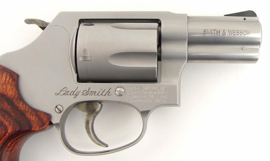 Smith & Wesson 60-14 .357 Mag caliber revolver. Lady smith model with ...