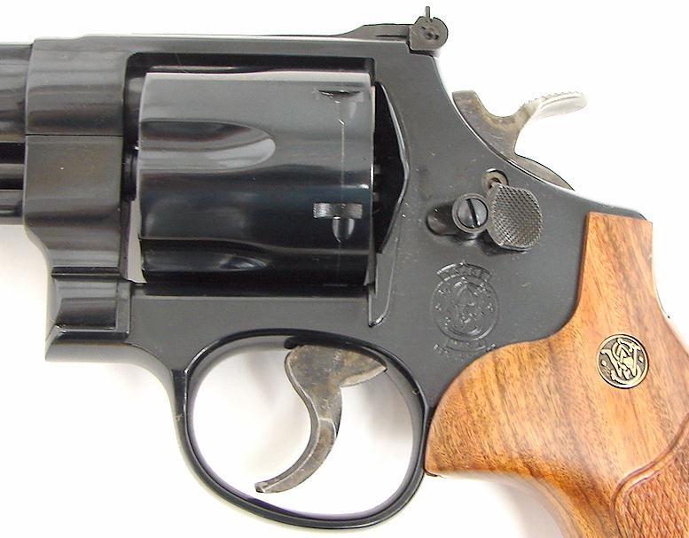 Smith & Wesson 57-6 .41 Mag caliber revolver. 4 barrel classic model ...