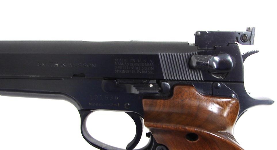 Smith & Wesson Model 52-1 .38 Special caliber Wadcutter Target gun with ...