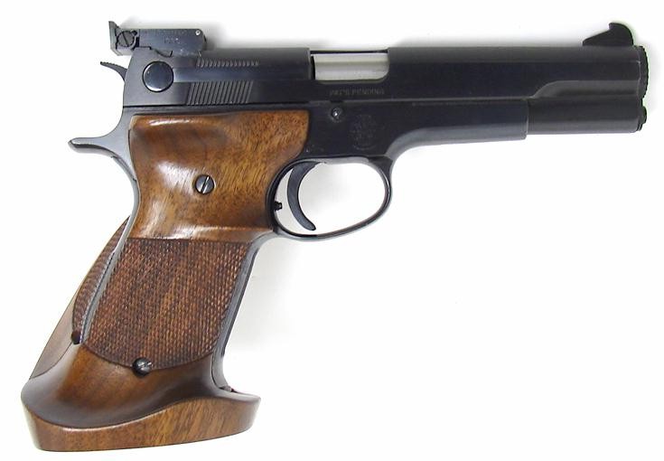 Smith & Wesson Model 52-1 .38 Special caliber Wadcutter Target gun with ...