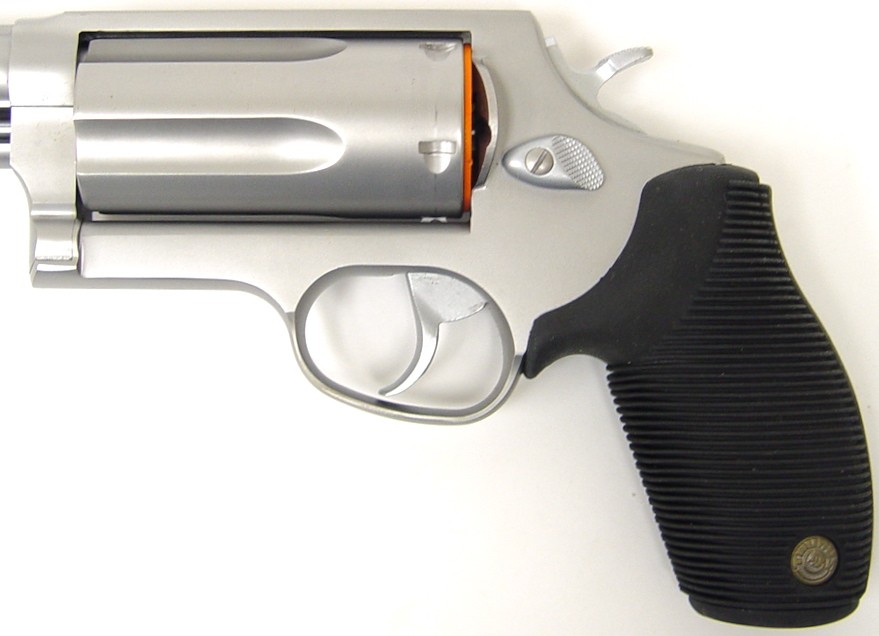 Taurus 413 .45LC/.410 gauge caliber revolver. 3" chamber with stainless ...
