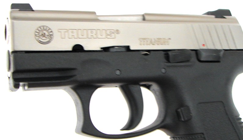 Taurus PT609 Pro 9mm caliber pistol. Subcompact model with Titanium slide. In excellent ...