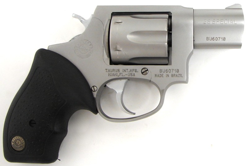 Taurus 856 .38 Spcl caliber revolver. 2" stainless steel 6 shot snubbie ...