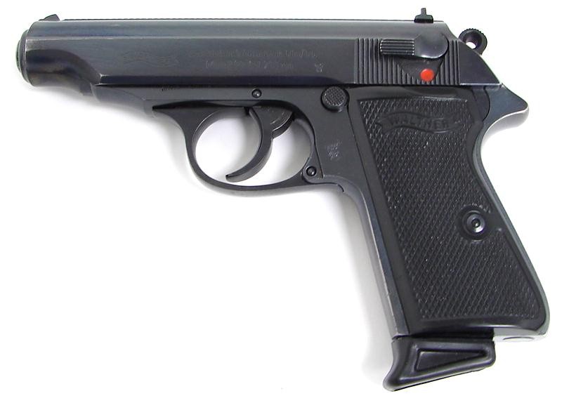 Walther PP .32 ACP caliber pistol W. German Police marked. Excellent ...