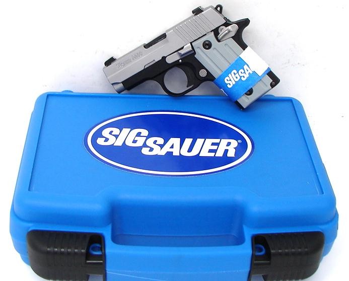 Sig Sauer P238 .380 ACP caliber pistol. New small pocket size Sig in ...