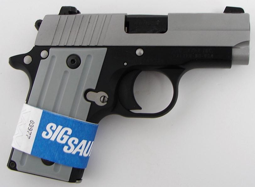 Sig Sauer P238 .380 ACP caliber pistol. New small pocket size Sig in ...