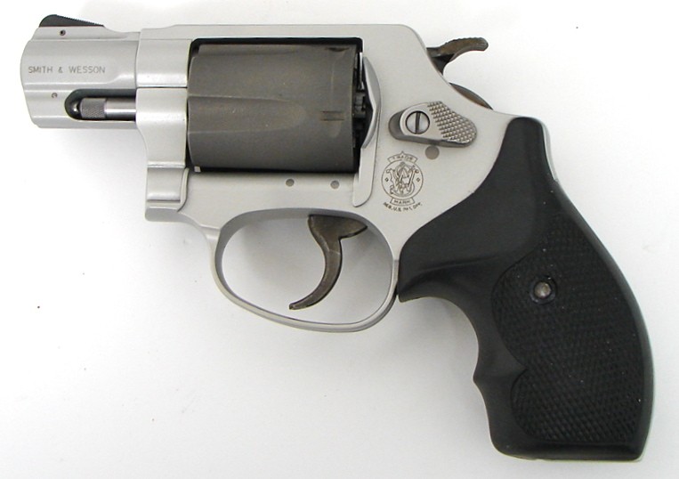 Smith & Wesson 337 .38 Special caliber revolver. Scarce Airlite Ti ...