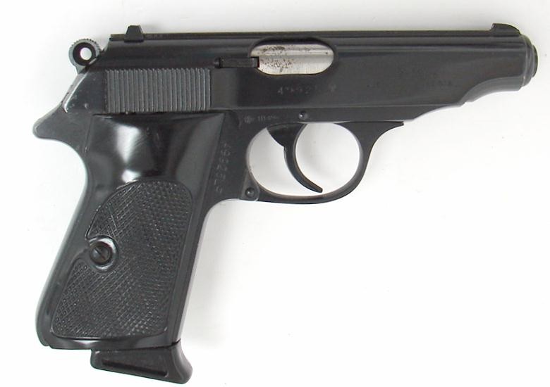 Walther PP .22 LR caliber pistol. Original West German made gun, with ...