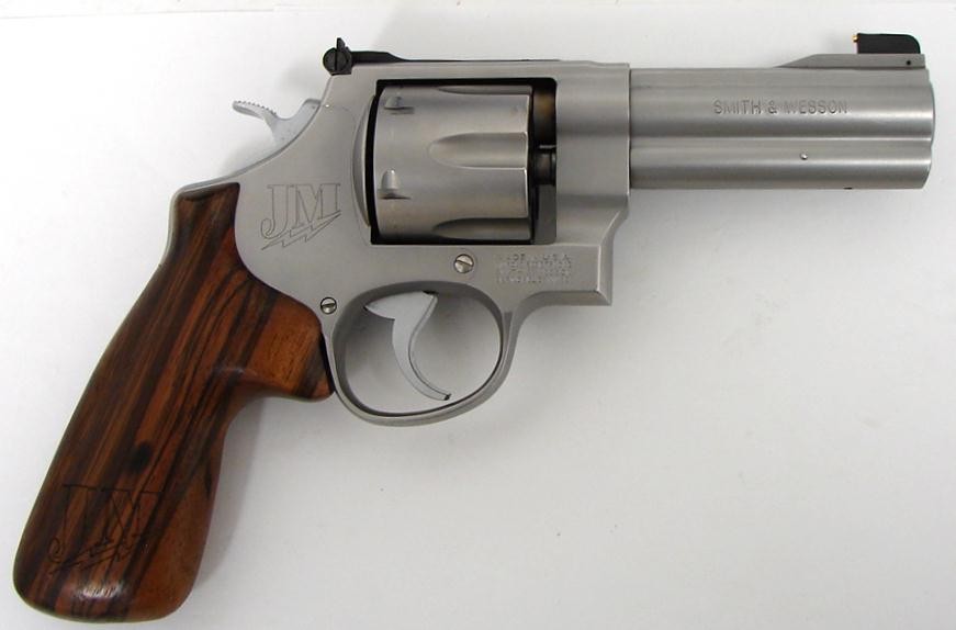 Smith & Wesson 625-8 .45 ACP caliber pistol. 4 Jerry Miculek model in ...