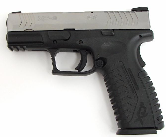 Springfield Armory XDM 3.8 9 MM caliber pistol. Springfields new 3.8 ...