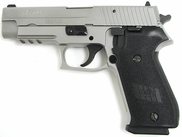 Sig-Sauer P220ST .45 ACP caliber pistol. All stainless. (pr5978 ...