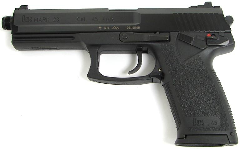 Heckler & Kock Mark 23 SOCOM .45 ACP caliber pistol. Excellent ...
