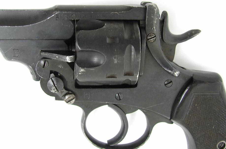 Webley Mark VI .455 caliber revolver. Australian Military issue, uncut ...